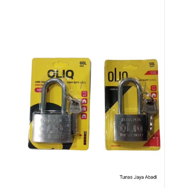 Jual Gembok Putih Panjang 60mm Merk OLIQ | Shopee Indonesia