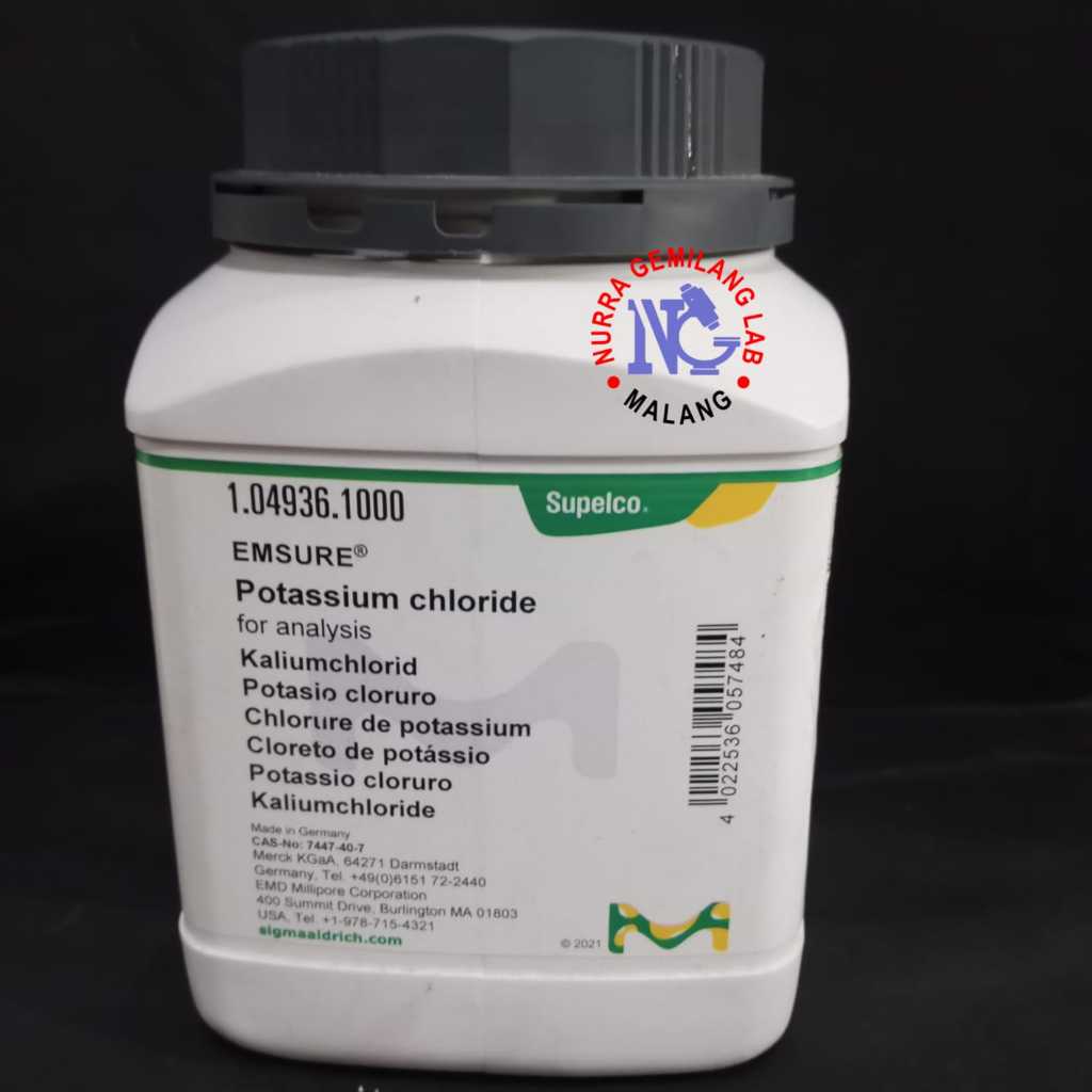 Jual Kalium chlorida / KCl analis [harga per 10 gram] | Shopee Indonesia