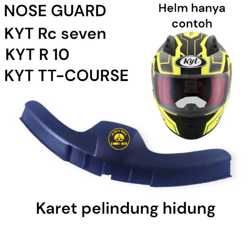 Jual NOSE GUARD KARET PELINDUNG HIDUNG KYT RC SEVEN RC7 R10 R 10 TT ...