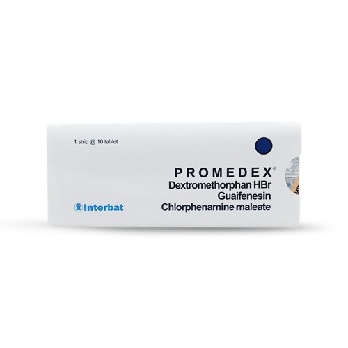 Jual Promedex Strip 10's Tablet Interbat / Obat Batuk | Shopee Indonesia
