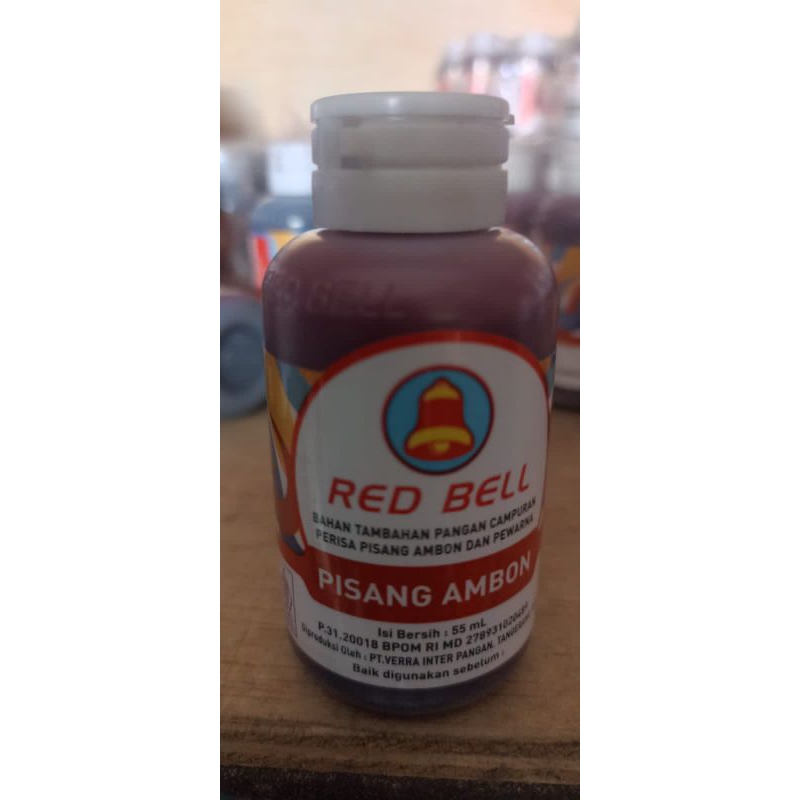 Jual RED BELL PASTA 55 ML all varian Vanilli Velvet Black forest Matcha ...