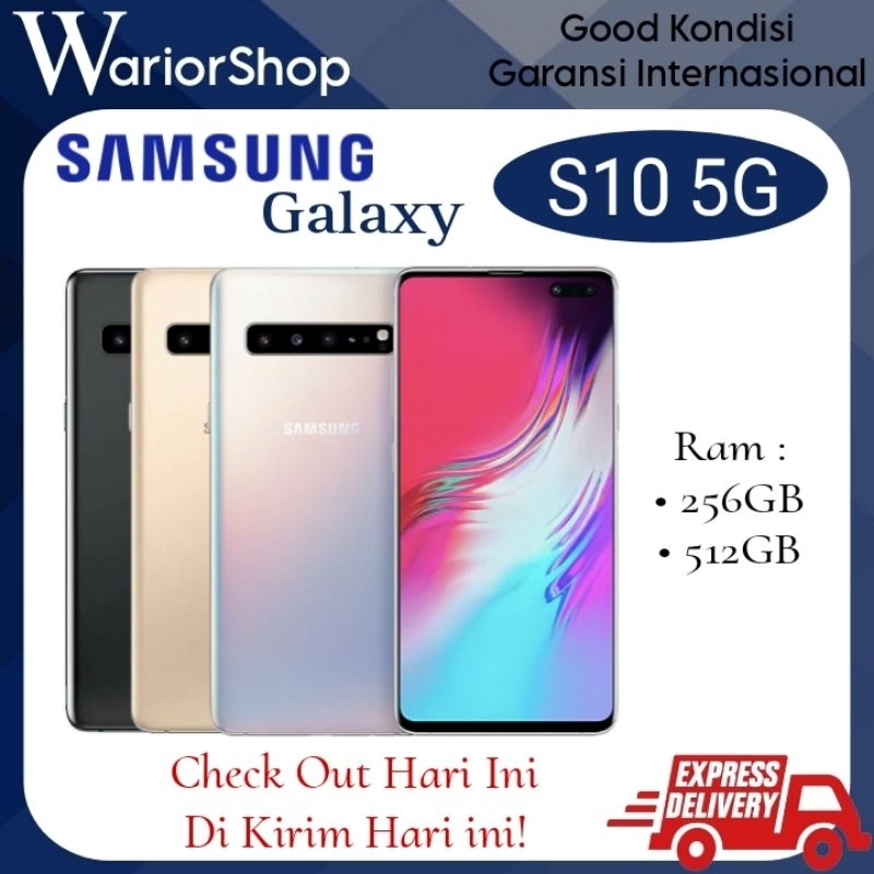 Jual Samsung Galaxy S10 5G Second Handphone 5G Bekas Original Mulus HP 5G | Shopee Indonesia