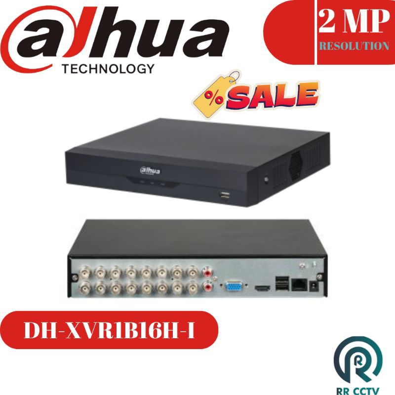 Jual Mesin CCTV DVR 16 chanel dahua DH-XVR1B16-I. Garansi resmi ganti ...