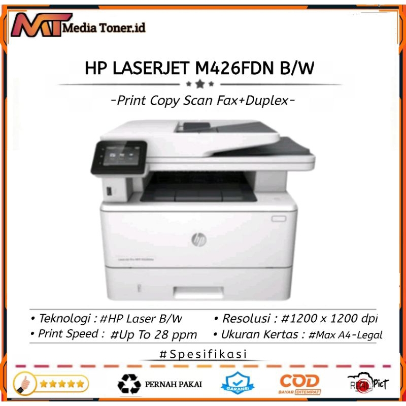 Jual Printer HP Laserjet M426Fdn (F4 Pdf)All-in-one Print Scan Copy Fax ...