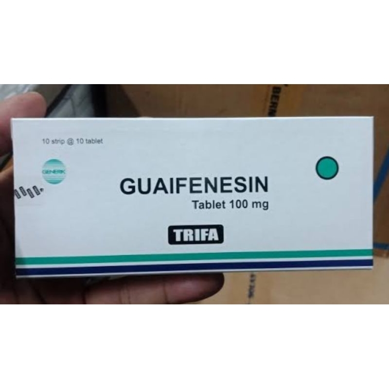Jual GUAFENESIN TRIFA PER BOX ISI 100 PER BOX | Shopee Indonesia