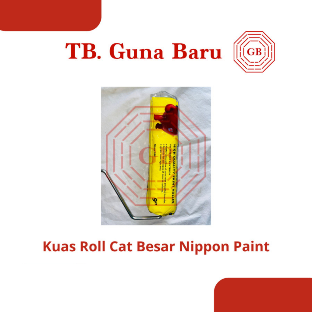 Jual Kuas Roll Cat Besar Nippon Paint / Kuas Roll Besar | Shopee Indonesia