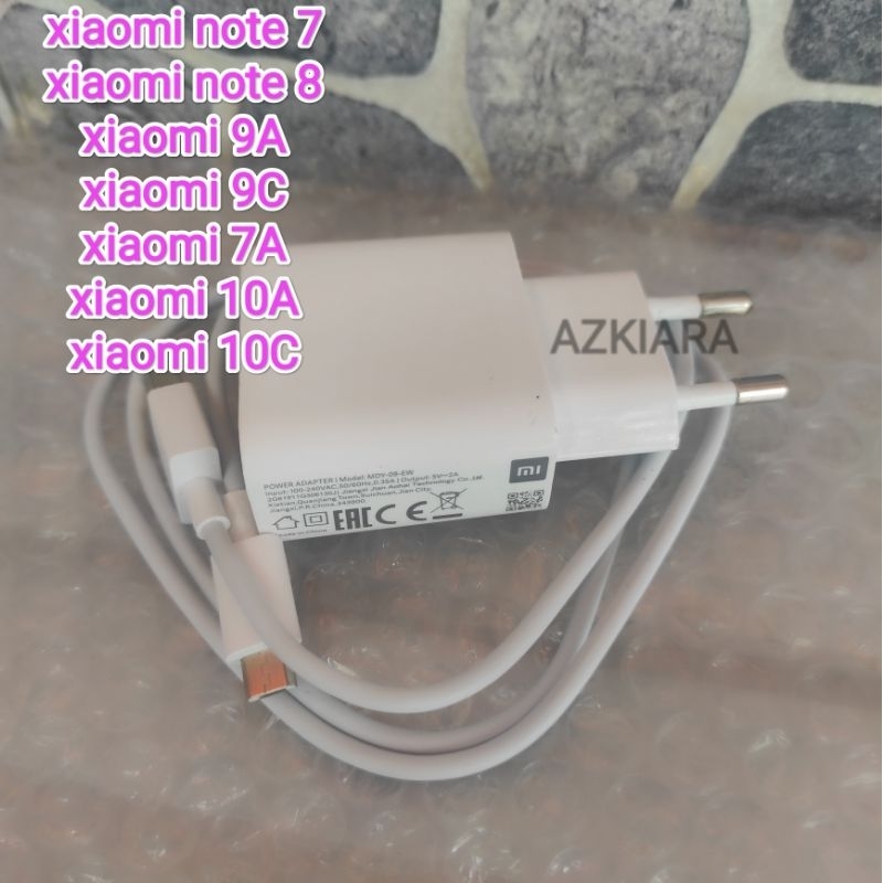 Jual CHARGER CASAN XIAOMI COPOTAN HP REDMI 7 7A 9A 9C 10A 10C 5A 4A 4X ...