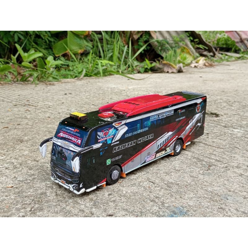Jual PAPERCRAFT BUS RAZIEYAN WIJAYA "ARSHAKA" | Shopee Indonesia