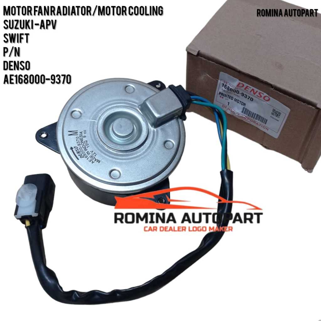 Jual MOTOR FAN RADIATOR APV | APV ARENA SWIFT AE168000-9370 ORIGINAL ...