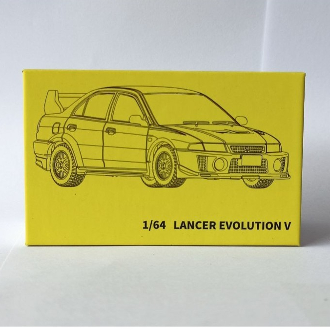Jual Diecast Mitsubishi Lancer Evolution V kuning merah CN-03 ...