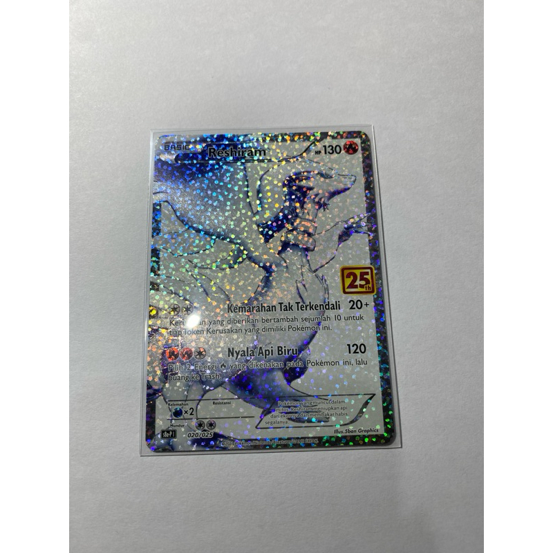 Jual Reshiram 25th 020/025 | Shopee Indonesia
