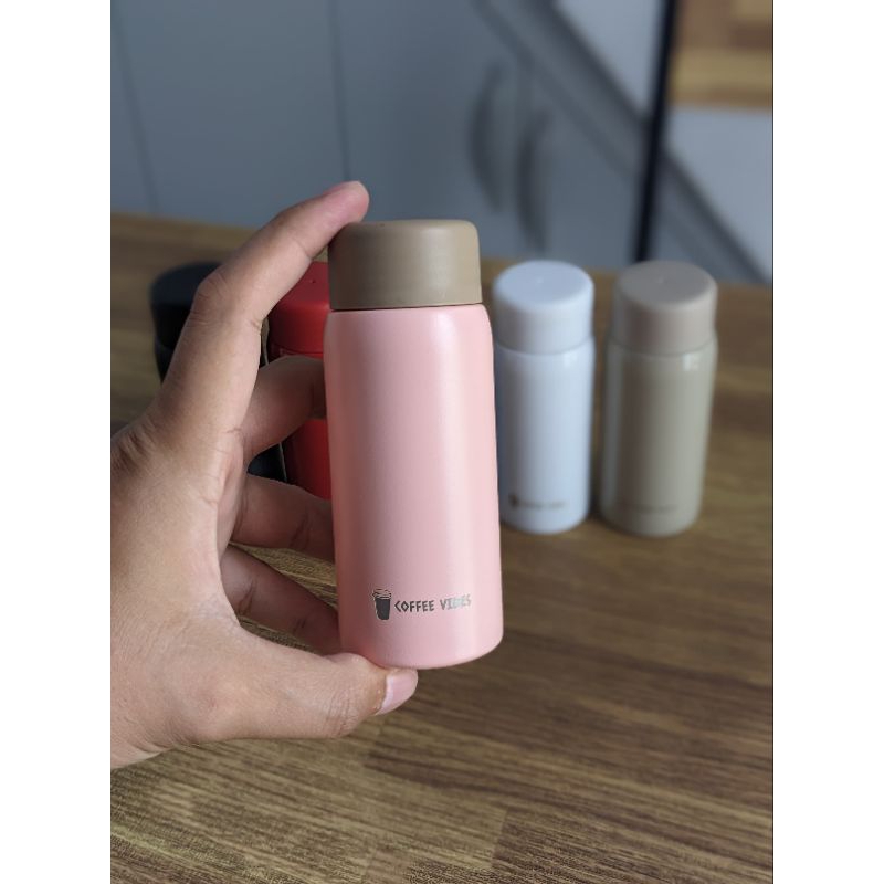 Jual Termos mini 150 ml coffee vibes air panas & air dingin, bisa ...