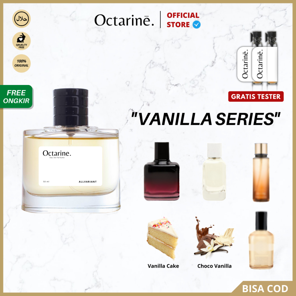 Jual Octarine - Vanilla Series Parfum Unisex Aroma Sweet Vanilla | Shopee Indonesia
