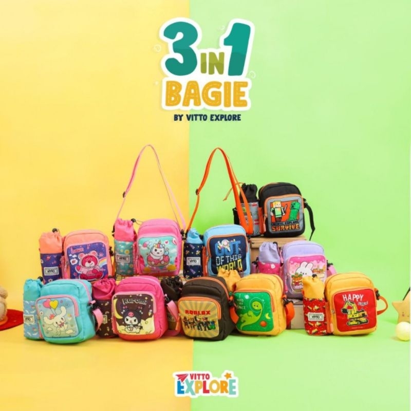 Jual vito explorer 3in1 bag | Shopee Indonesia