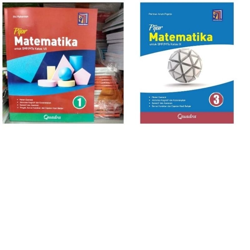 Jual Buku Pijar Matematika Quadra SMP Kelas 7-9 Kurikulum Merdeka | Shopee Indonesia