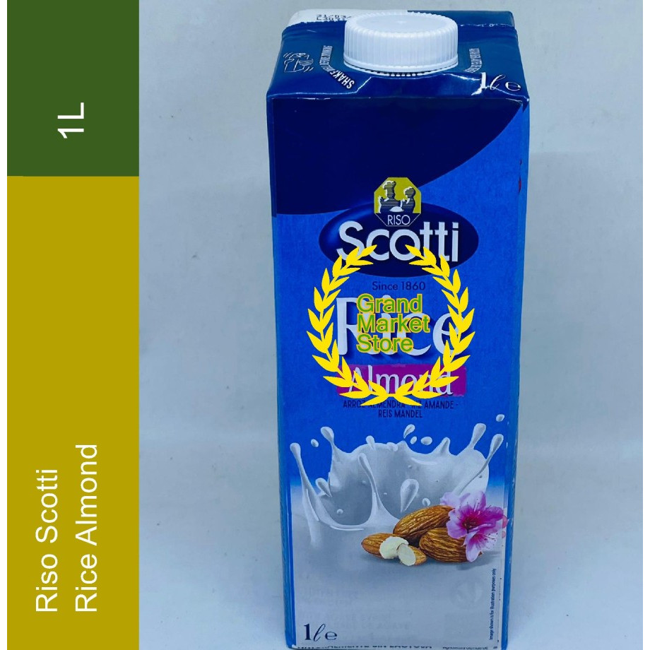 Jual Riso Scotti Rice Almond 1L Minuman Beras dengan Almond 100% vegan ...