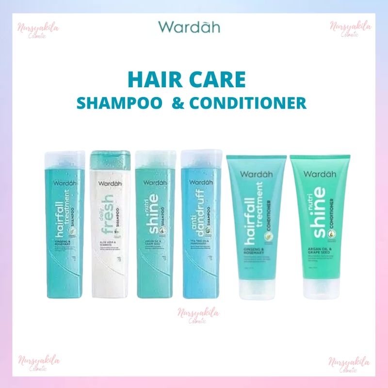 Jual Shampoo Dan Conditioner Wardah 170 ml - Hair Care | Wardah Hair ...
