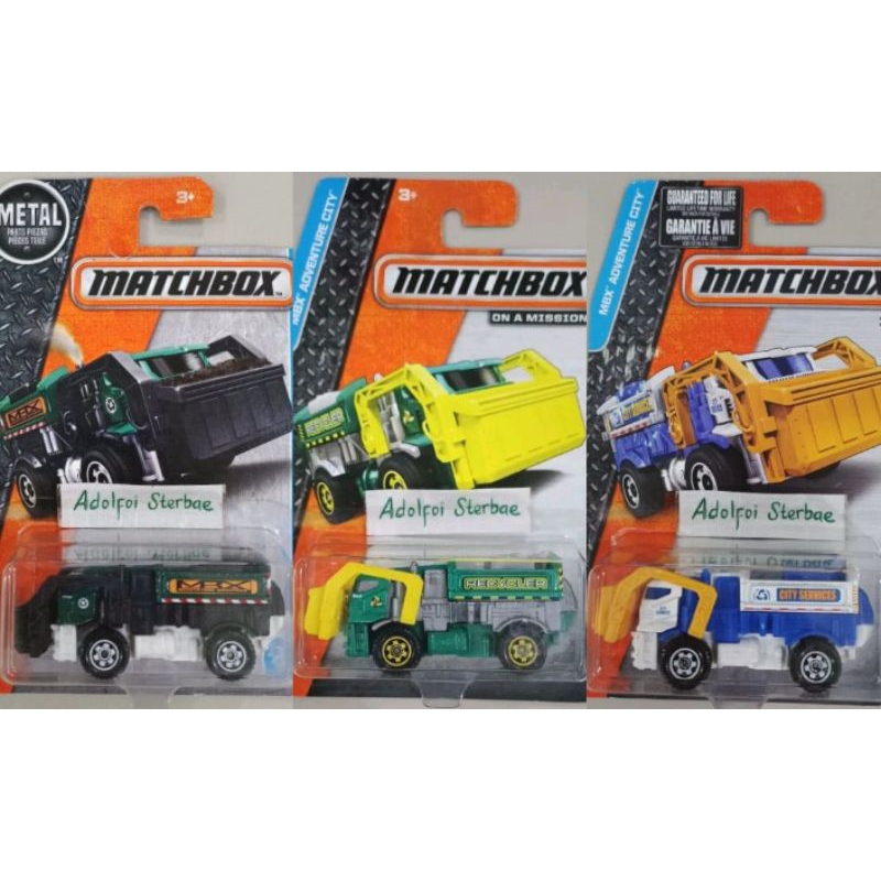 Jual matchbox garbage gulper city service truck mbx adventure city ...