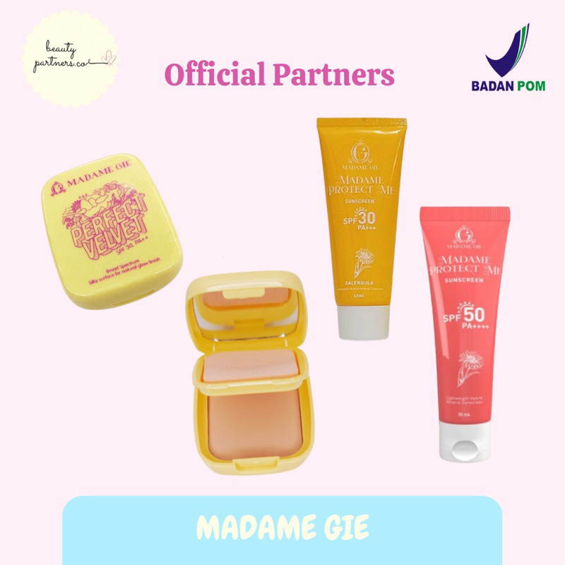 Jual •Beauty•Madame Gie Perfect Velvet SPF 30PA++ Two Way Cake-Bedak Padat & Madame Gie Madame ...