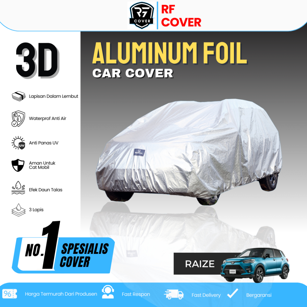 Jual Cover Mobil RAIZE Sarung Mobil Body Cover All New TOYOTA RAIZE ...