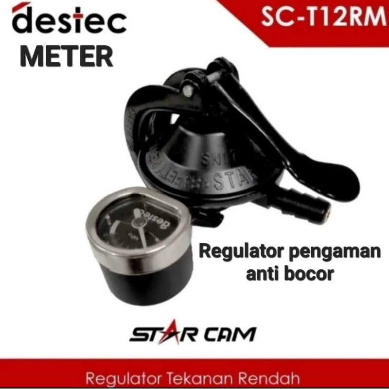 Jual Regulator kompor gas destec meter pengaman anti bocor/regulator ...