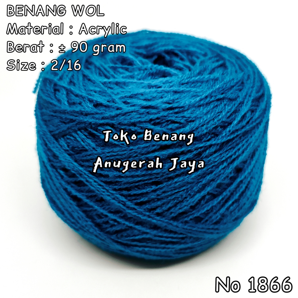 Jual Benang Wol 90 Gram No 1866 | Shopee Indonesia