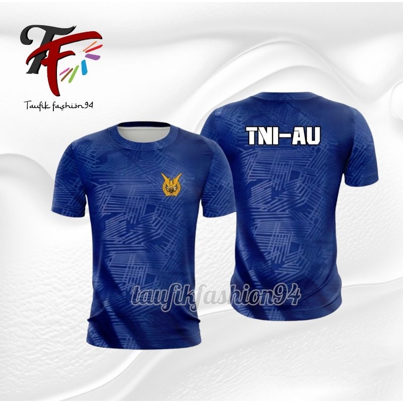 Jual kaos jersey Dryfit TNI AU 5 varian warna pakaian Sport/kaos jersey ...