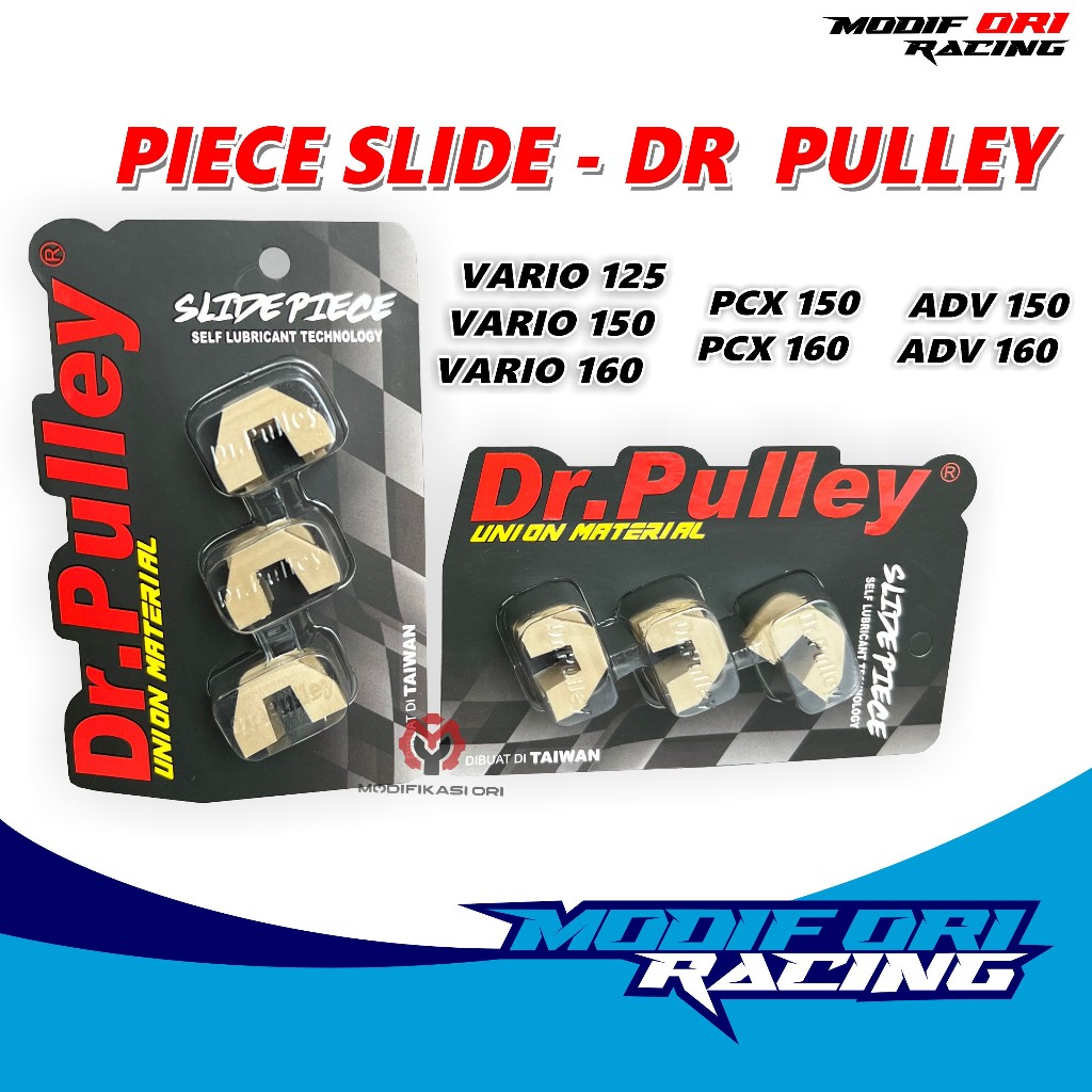 Jual Piece Slide Vario 125 150 Slider Dr Pulley PCX ADV 150 Slider ...