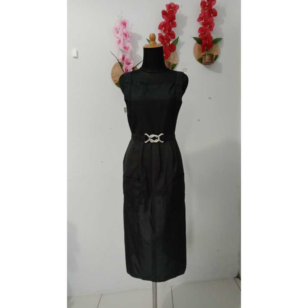 Jual Apron model gesper pita celemek baju masak pakaian chef barista ...