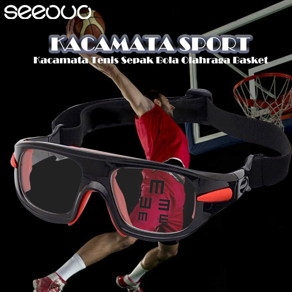 Jual Seeouo Frame Kacamata Olahraga Sport Glasses Basket, Voli Plano ...