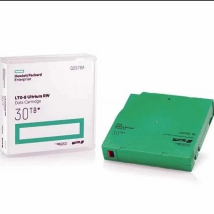 Jual HPE LTO8 Q2078A 30TB HP LTO-8 Ultrium Tape Backup Data Cartridge ...