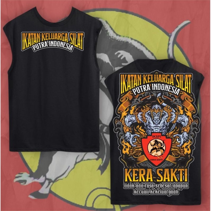 Jual Kaos Singlet Ikatan Keluarga Silat Putra Indonesia Kera Sakti Desain Terbaru Dan Kekinian ...