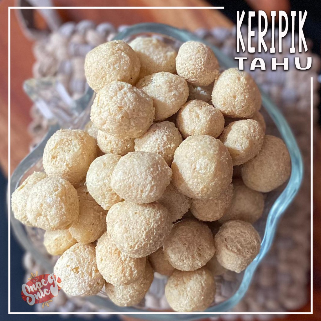 Jual Tahu Bulat Mini Kering 150gram Keripik Tahu Crispy | Shopee Indonesia