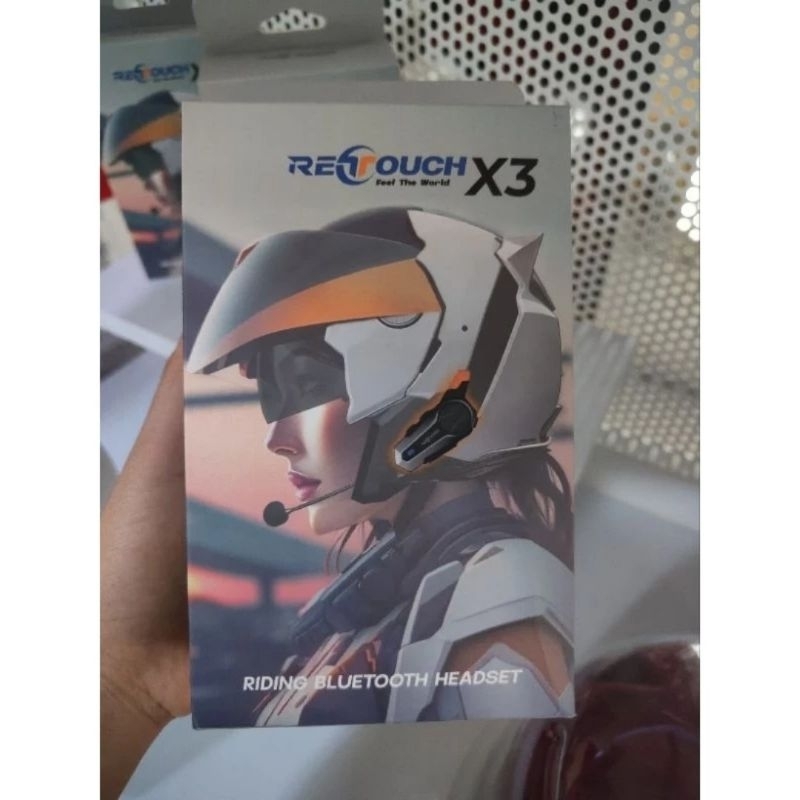 Jual intercom retouch X3 alat komunikasi motor original produk ...