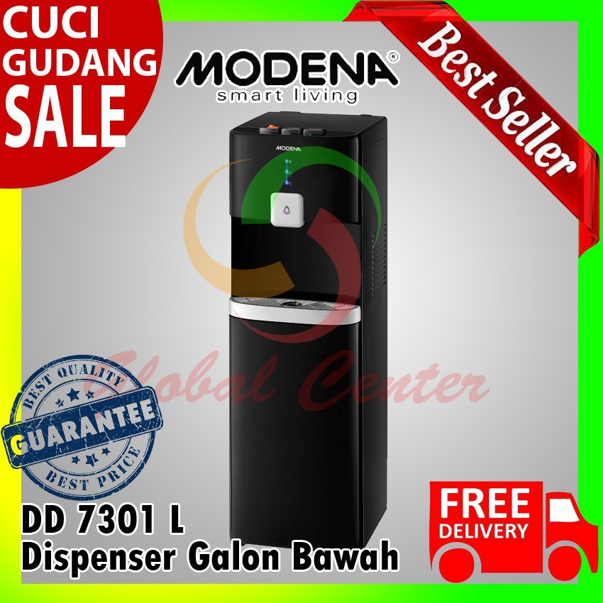 Jual Dispenser Air Minum Galon Bawah Modena DD 7301 L - GARANSI RESMI ...