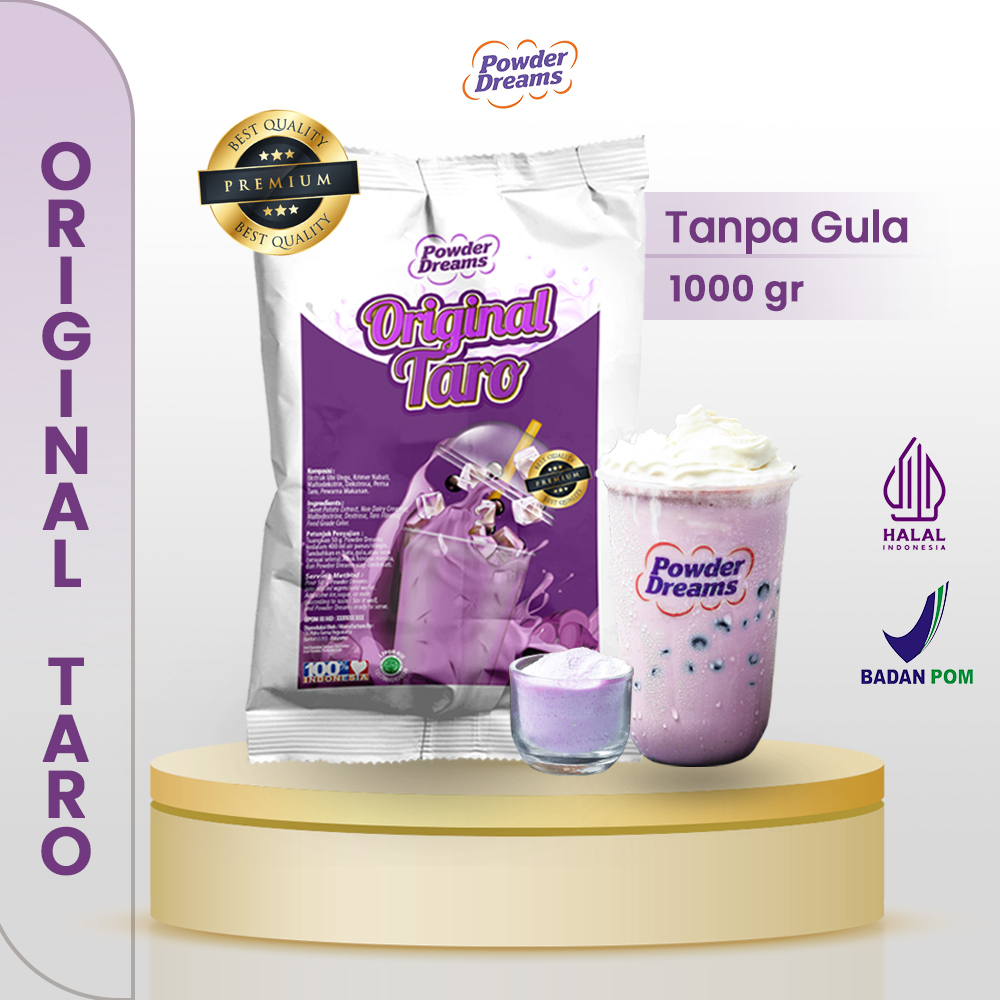 Jual Powder Dreams - Bubuk Minuman Rasa Taro Kemasan 1 KG | Shopee ...