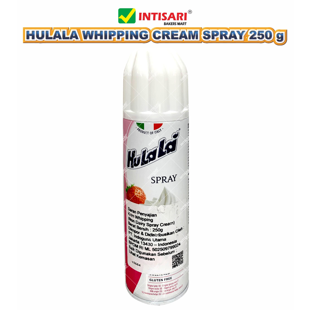 Jual HULALA WHIPPING CREAM SPRAY 250 G | Shopee Indonesia