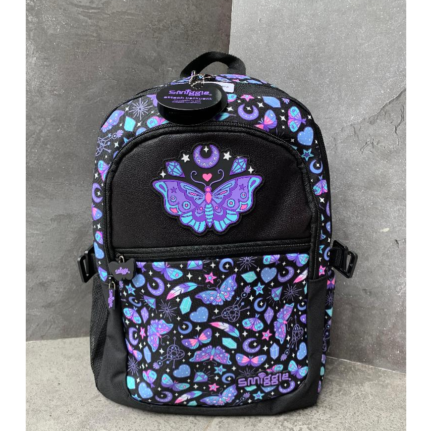Jual SMIGGLE FLY HIGH ATTACH CLASSIC BACKPACK BUTTERFLY - TAS RANSEL ...