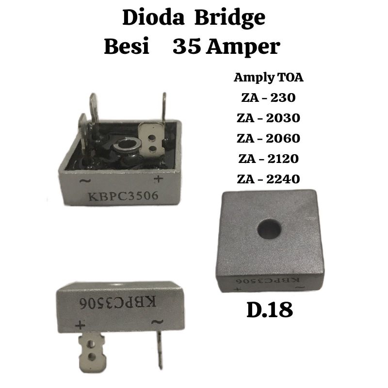 Jual Dioda Bridge Kiprok 35A | Shopee Indonesia