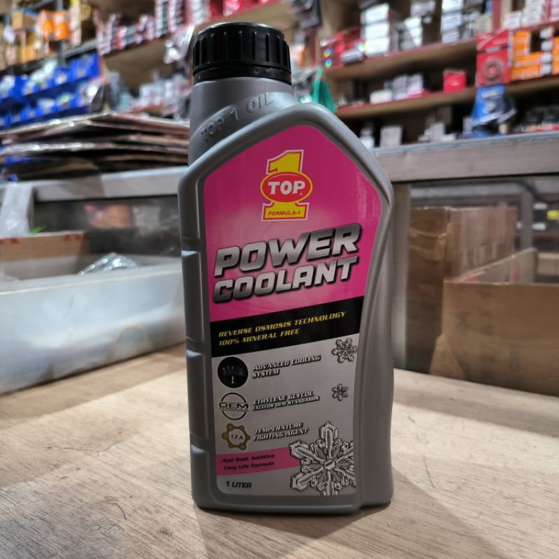 Jual Air radiator Coolant TOP 1 1L ORIGINAL | Shopee Indonesia