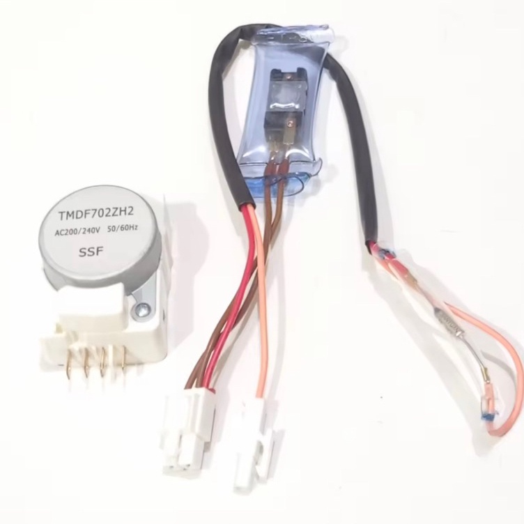 Jual FeN Timer dan Defrost bimetal Fuse Kulkas Sharp 2 Pintu 1 Set ...