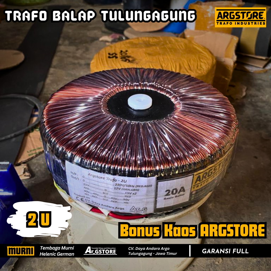Jual Trafo toroid donat 20A 90V CT Helenic German | Shopee Indonesia