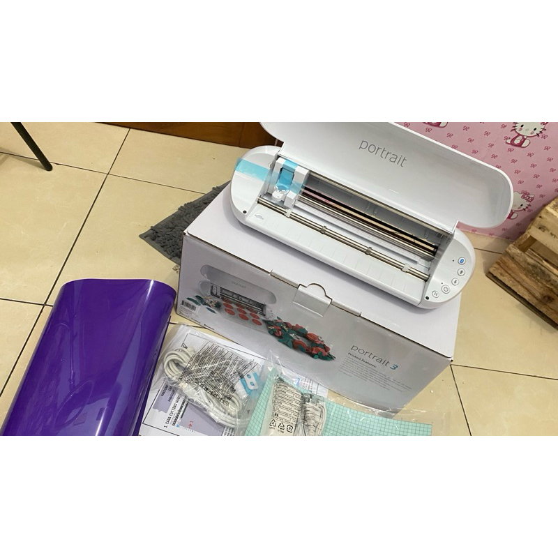 Jual Mesin potong sticker silhoutte portrait 3 / mesin cutting sticker ...