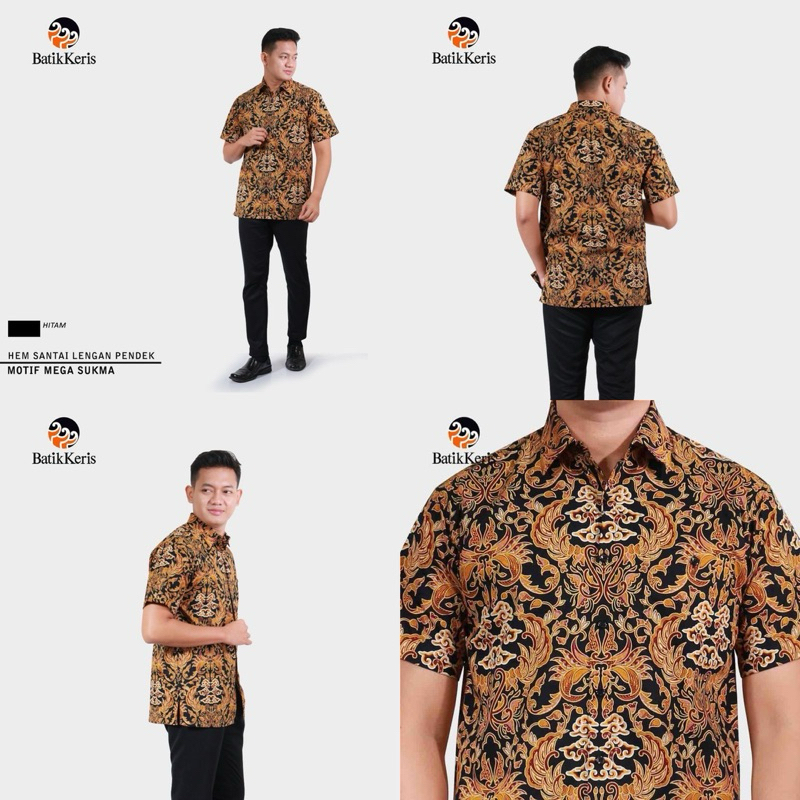 Jual BATIK KERIS ORIGINAL (kemeja lengan pendek) | Shopee Indonesia