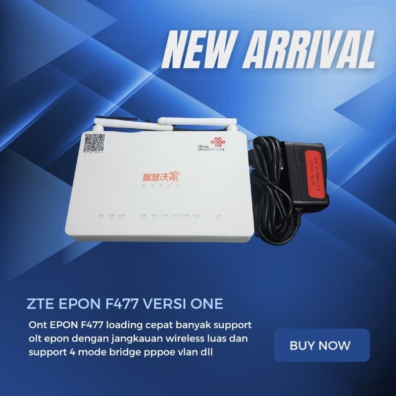 Jual ZTE F477 EPON versi one ONU ONT ANTENNA EXTERNAL ONT MODEM EPON ...