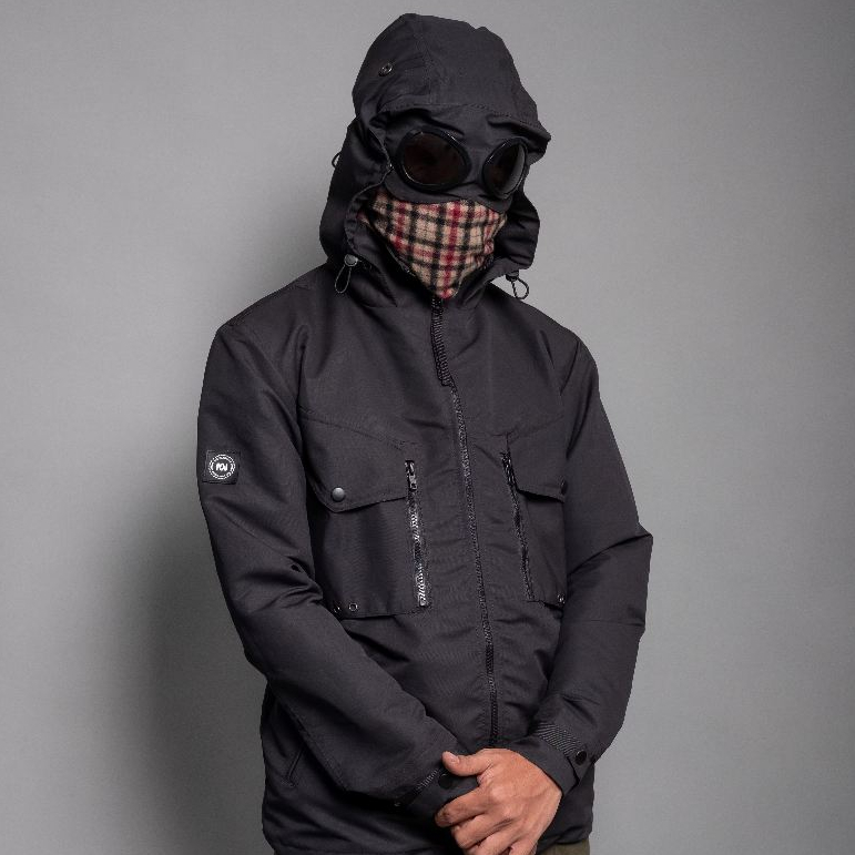 Jual Troublemaker - Goggle Jacket - Black Mutant | Shopee Indonesia