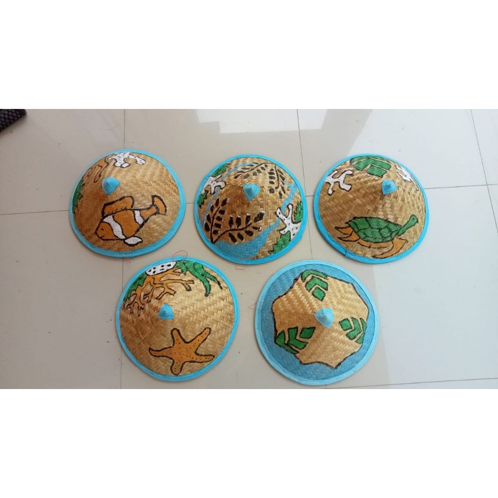 Jual CAPING LUKIS MOTIF LAUT - CAPING LUKIS ANAK TK/PAUD | Shopee Indonesia