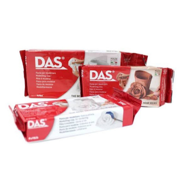 Jual DAS modeling Clay 1kg White / Terracotta | Shopee Indonesia