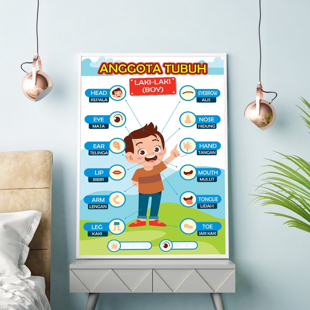 Jual Poster Edukasi Calistung Anak TK / PAUD | Shopee Indonesia