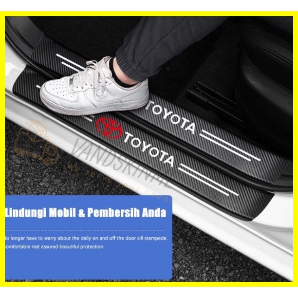 Jual [4Pcs] Sticker Pelindung Sill Plate / Stiker Pelindung Pijakan ...